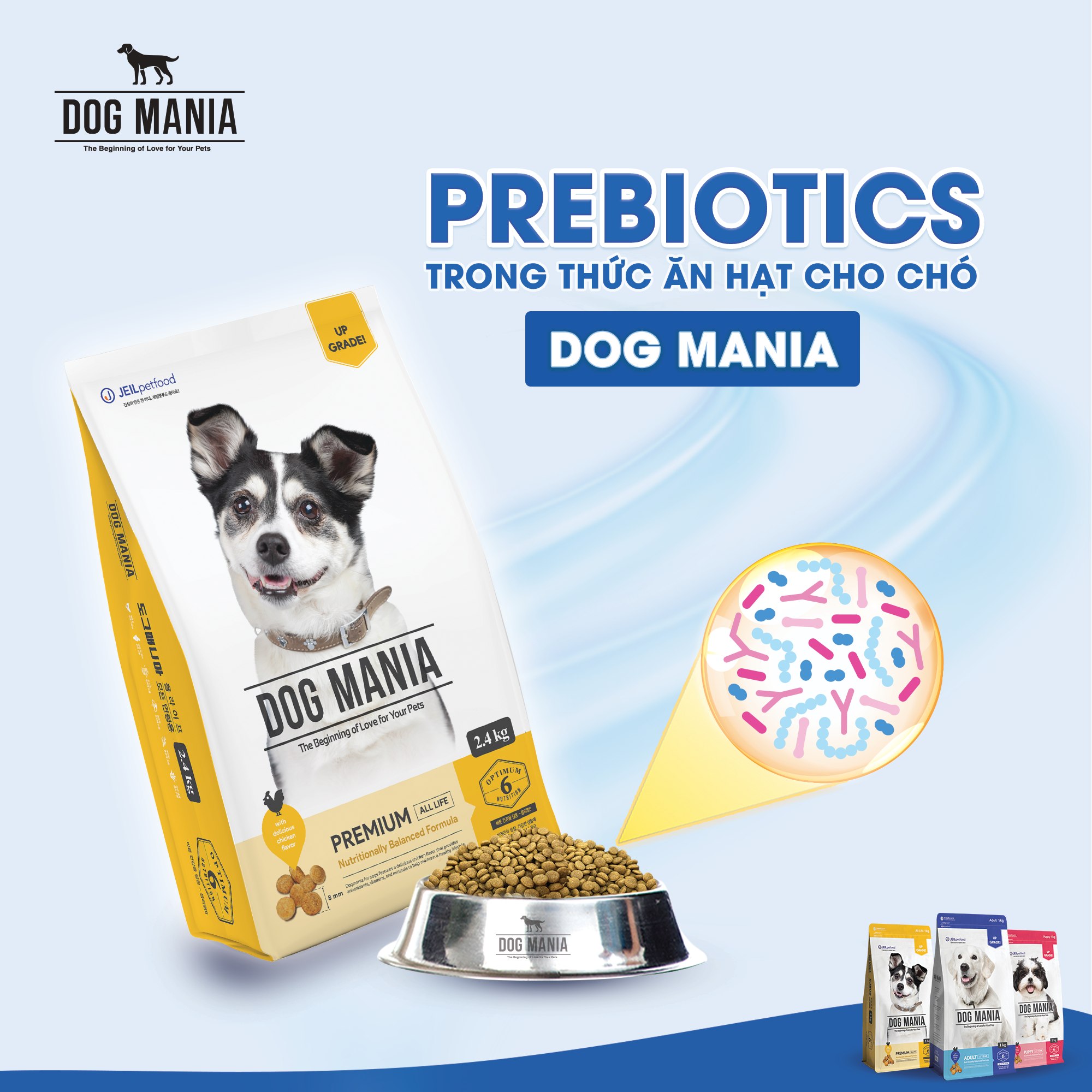 DOG MANINA Thương Hiệu Thức Ăn Cao Cấp Cho Chó Cưng